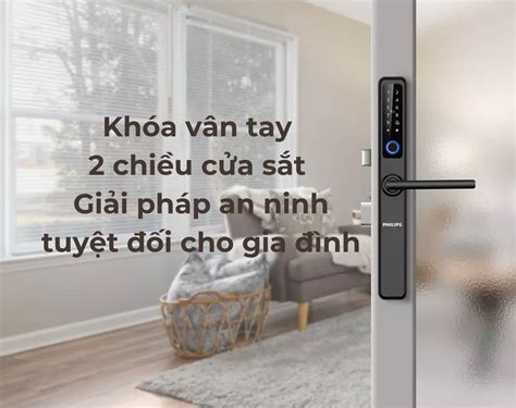 Khóa Vân Tay 2 Chiều Cửa Sắt Giải Pháp An Ninh Tuyệt đối
