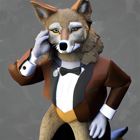 Anthropomorphic Coyote By Giuseppedirosso On Deviantart