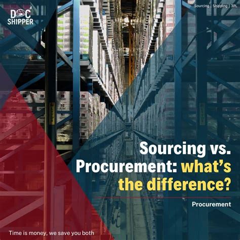 Sourcing Vs Procurement Whats The Difference Docshipper