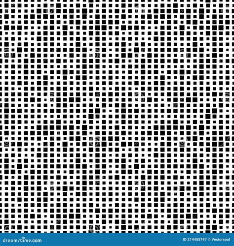 Random Squares Blocks Repetive Geometric Pattern Stock Vector