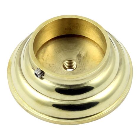 Concealed Fix Flange Socket Polished Brass House Of Brass Ltd