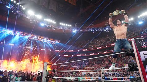 John Cena Makes Unique History On Raw By Becoming Grand Slam Champion