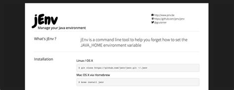 Java 多版本管理工具（自由切换java版本）jenv使用（支持linux Mac Windows） 知乎