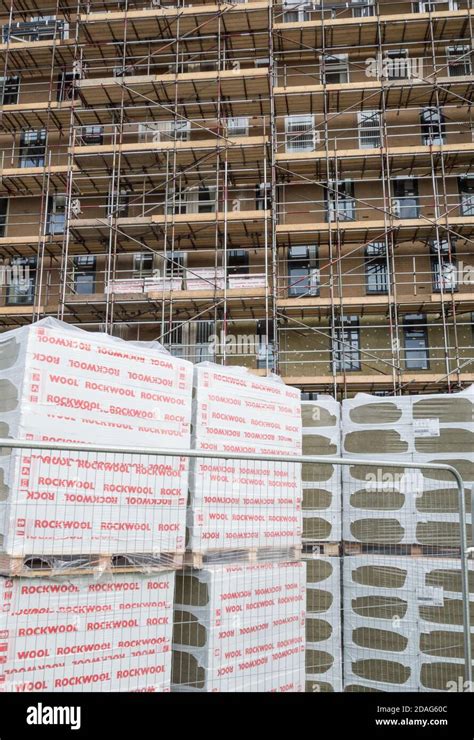 External Cladding Insulation Being Replaced On High Rise Flats At Kennedy Gardens In Billingham