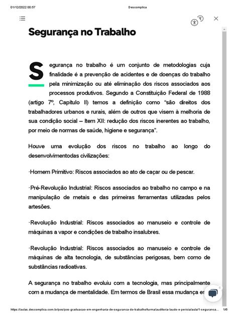 Segurança No Trabalho Pdf