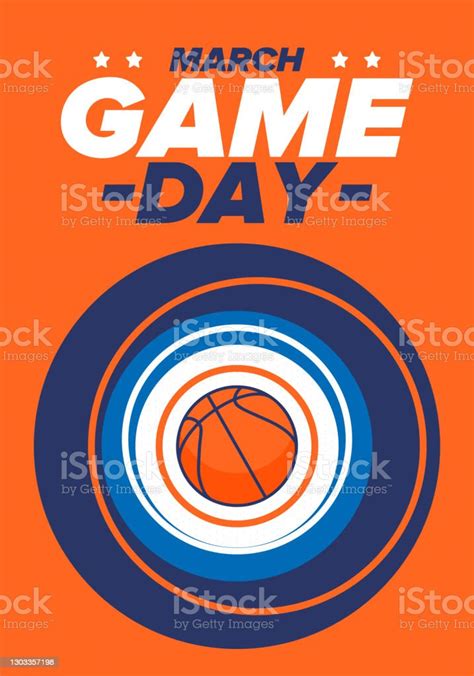 게임 데이 3월 농구 플레이오프 미국에서 슈퍼 스포츠 파티 시즌 토너먼트의 마지막 경기 프로 팀 챔피언십 농구공을 위한 공