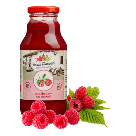 Sok z malin 100% 330ml NFC - Naszatlocznia.pl