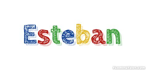 Esteban Logo Herramienta De Diseño De Nombres Gratis De Flaming Text