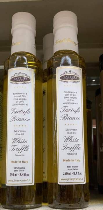 Tartufi Jimmy Extra Virgin Olive Oil White Truffle Flavoured 84 Oz