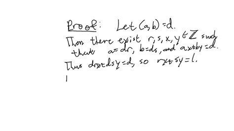 Suppose That A B C And D Are Integers Such That A D B C1 A Show
