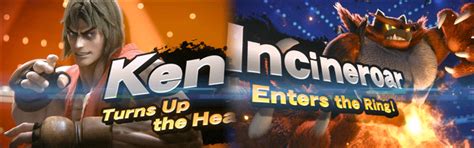 Ken And Incineroar Announced For Super Smash Bros Ultimate