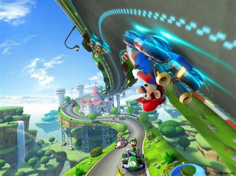 Mario Kart 8 Deluxe 4k Wallpaper Download
