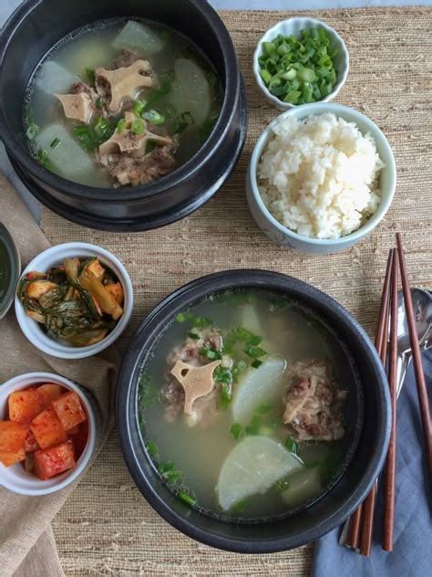 Korean Oxtail Soup Koreanfood