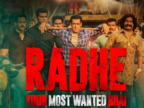 Salman Khans Radhe Your Most Wanted Bhai Trailer Released Watch The