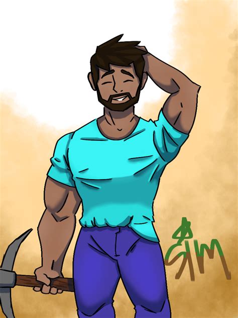 Minecraft Steve Fan Art