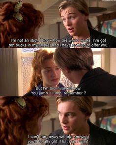Titanic Jack Confession To Rose Kate Winslet Leonardo Dicaprio