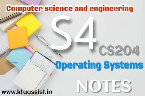KTU CS Operating System Full Notes Download KTU ASSIST