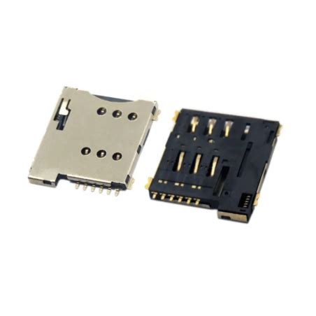 SIM Card Series Standard Micro Nano Sim Card Holder Flip Push Type