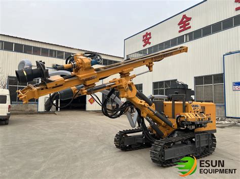 Fd580 New Design Crawler Blasting Drill Rig For Quarry Construction China Air Dth Drilling Rig