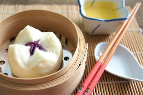 Steamed Japanese Sweet Potato Bunmantou Bake With Paws Sweet
