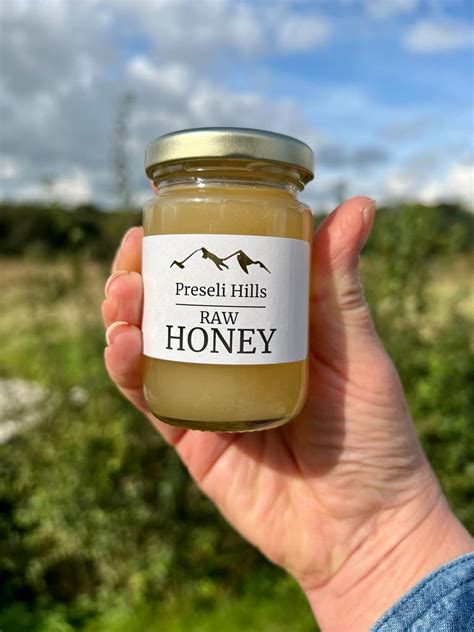 Raw Unprocessed Honey By The Jar Preseli Hills
