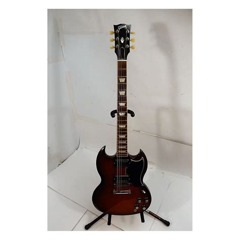 Used Gibson 1961 Reissue Sg Solid Body Electric Guitar Dark Cherry