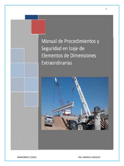 Manual De Maniobras E Izajes Pdf