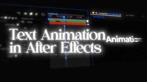 How To Do Text Animation In After Effects At Seth Darcy Irvine Blog