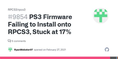 Ps3 Firmware Failing To Install Onto Rpcs3 Stuck At 17 · Issue 9854