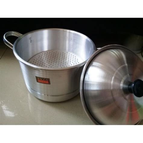 Jual Kukusan Panci Aluminium Halco Steamer Dandang Shopee Indonesia