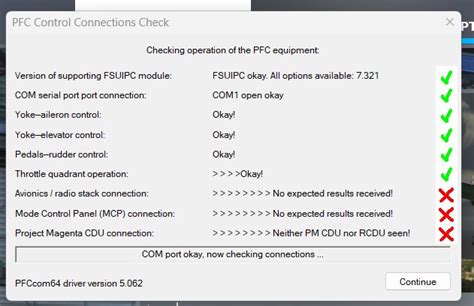 Msfs Not Communicating With Pfcs Cirrus Ii Console Fsuipc7 Msfs