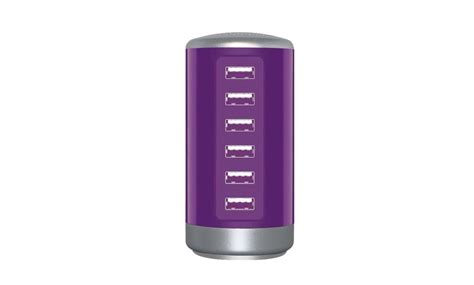 Up To Off On W Port Usb Charging Station Groupon Goods