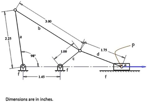 After Drawing The Mechanism Into A Convenient Scale To Fit Into The Paper Determine Velocity Of