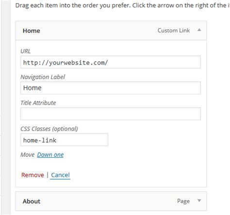 Add Css Classes To Menu Items In Wordpress Lockedown Seo