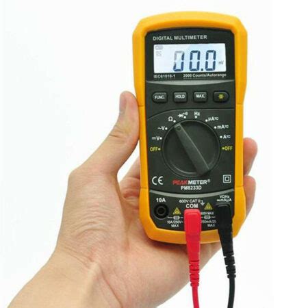 PEAKMETER MS8233D Compact Digital Multimeter For Voltage Current