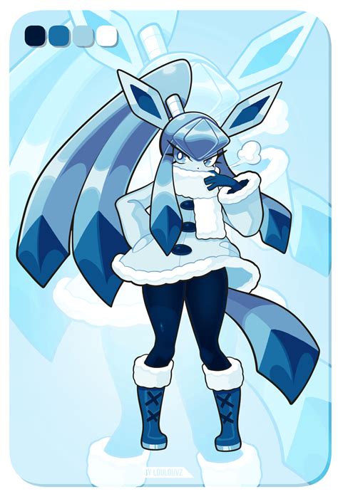 Glaceon Pokemon Drawn By Loulou Vz Danbooru