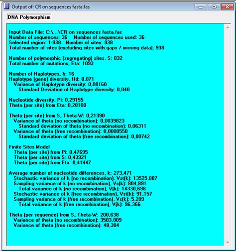 How Can I Solve Dnasp Software Errors Researchgate