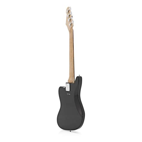 Seattle Short Scale Bass Guitar By Gear4music Black B Stock At