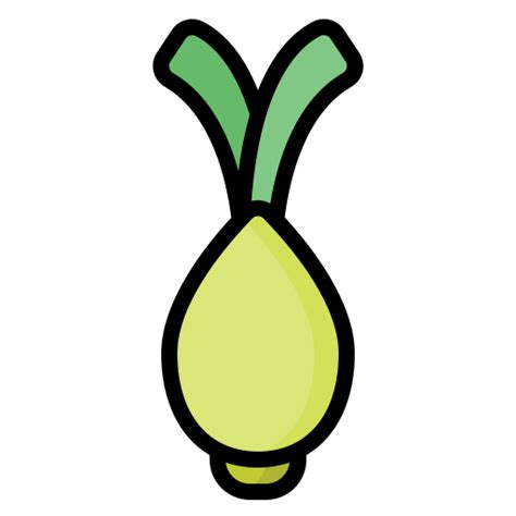 Onion Generic Outline Color Icon