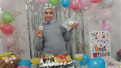 عيد ميلاد شهد🎊🎉🎉مع طريقه تحضير كيكه عيد ميلاد ️🎂 Youtube