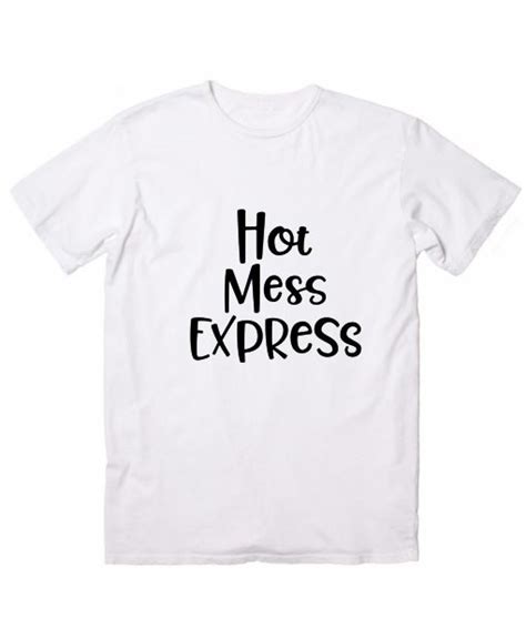 Hot Mess Express T Shirt Funny Shirt For Men And Women