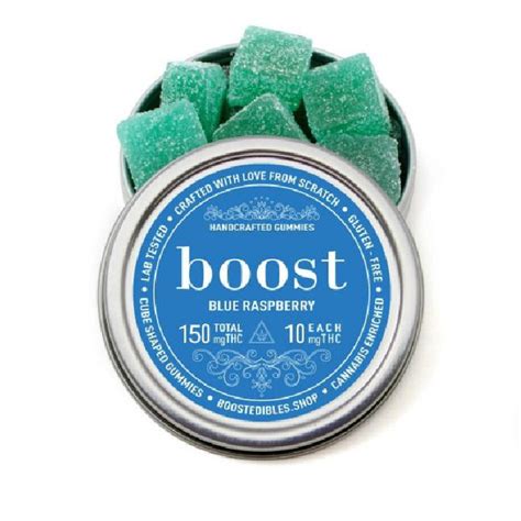 Boost Blue Raspberry 150mg Canna Care Bc
