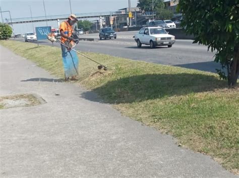Comlurb programa operação de limpeza e roçada neste sábado na Avenida