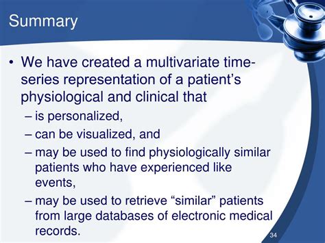 Ppt Multivariate Time Series Analysis For Physiological And Clinical Data Powerpoint