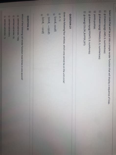 Solved Select Code That Will Be Put Into A Simple Render Chegg