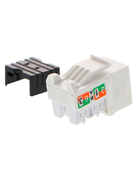 Nexxt Cat6 White Keystone Jack RJ45 Module Riaz Computer