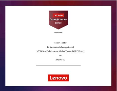 Saurav Haldar On Linkedin Lenovo Ai Genai Nvidia