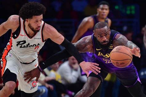 Nba／詹姆斯飆生涯120次大三元 湖人卻敗給活塞中斷連勝 Nba／籃球 運動 世界新聞網