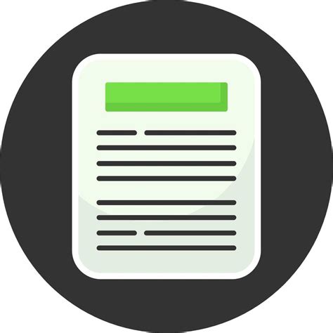 Writing Flat Grey Circle Style Icon 54469293 Vector Art At Vecteezy