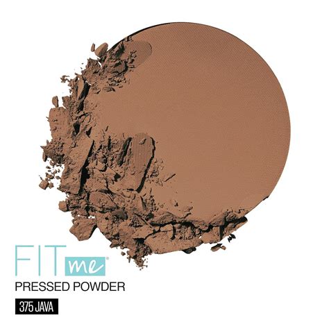 Maybelline Fit Me Matte Poreless Pressed Face Powder Makeup Java 1